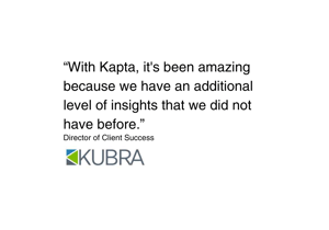 Kapta | The System of Action For Customer Retention and Revenue Growth